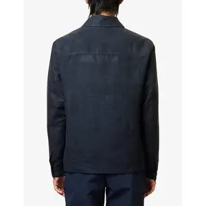 ARNE Slim-fit Faux Suede Jacket
