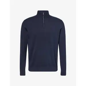 ARNE Half-zip Cotton Knit Jumper Xxl