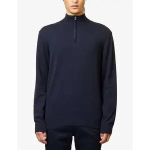 ARNE Half-zip Cotton Knit Jumper Xxl
