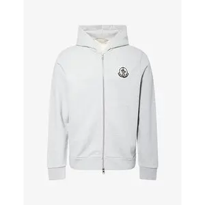 Moncler Artist Badge Zip Jersey Hoody