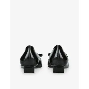 Pierre Hardy Delphine Patent Leather Kitten Heeled Courts