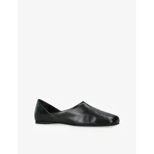 Pierre Hardy Pia Leather Slip-on Flats