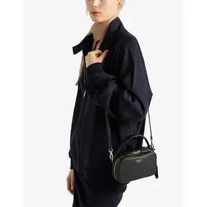 Prada Odette Mini Leather Top-handle Bag