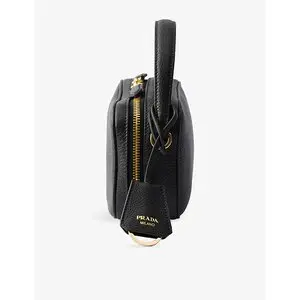 Prada Odette Mini Leather Top-handle Bag