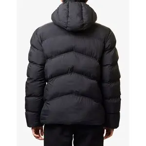 ARNE Chevron Hooded Nylon Puffer Jacket