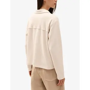 THE WHITE COMPANY Patch-pocket Cotton-blend Shirt