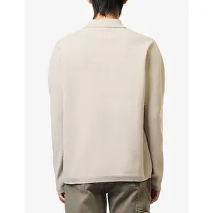 ARNE Knitted Woven Overshirt - Stone