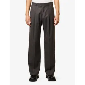 Our Legacy Phase Striped Wool Cotton Trousers