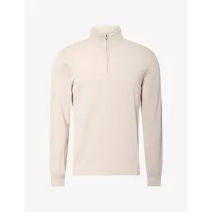 ARNE Half-zip Cotton Knit Jumper Xxl