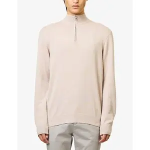 ARNE Half-zip Cotton Knit Jumper Xxl