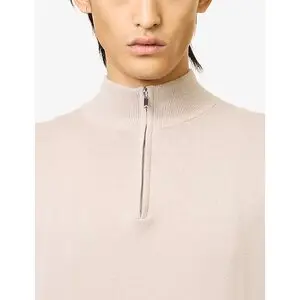 ARNE Half-zip Cotton Knit Jumper Xxl