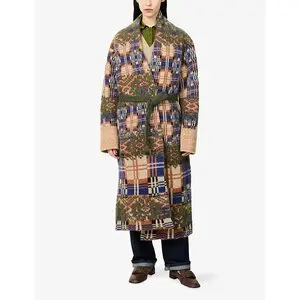 Dries Van Noten Telos Long Wool-blend Cardigan