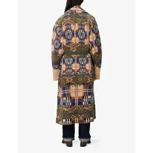 Dries Van Noten Telos Long Wool-blend Cardigan