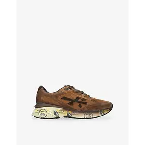 Premiata Moerun Suede Trainers - Mid Brown