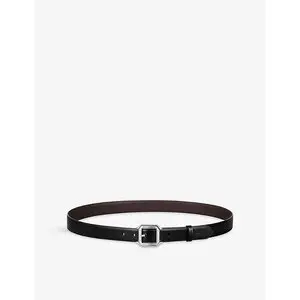 Cartier Santos De Reversible Leather Belt - Black/brown
