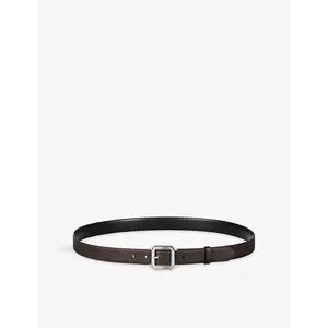 Cartier Santos De Reversible Leather Belt