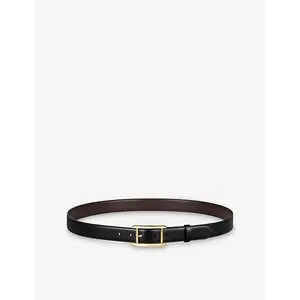 Cartier Tank De Reversible Leather Belt - Black/brown