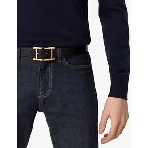 Cartier Tank De Reversible Leather Belt