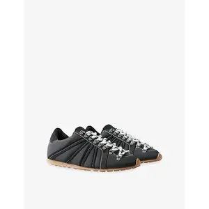 Claudie Pierlot Swing Suede And Woven Trainers