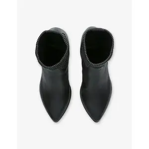 Pierre Hardy Rodeo Grain Leather Heeled Ankle Boots