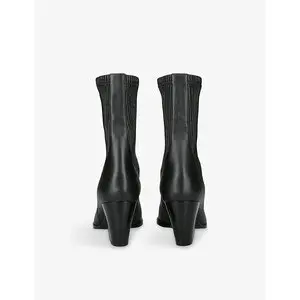 Pierre Hardy Rodeo Grain Leather Heeled Ankle Boots