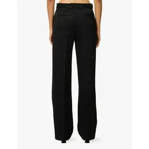 Dries Van Noten Presta Straight-leg Wool Trousers