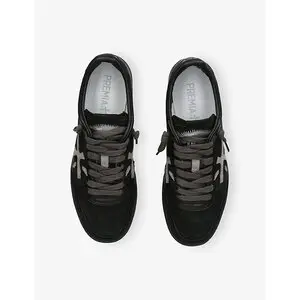 Premiata Bskt Clay Suede Trainers