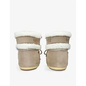 Moon Boot Icon Low Suede And Faux-fur S