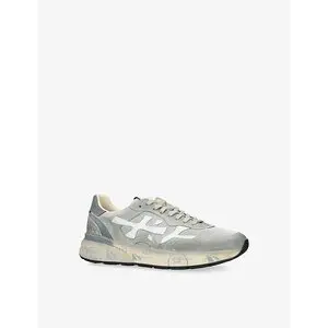Premiata Mick 0.1 Suede And Mesh Trainers