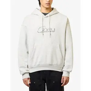 Obey Chrome Graphic-logo Jersey Hoody