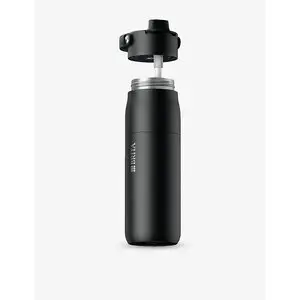 LARQ Flip-top Stainless-steel Water Bottle 680ml - Black