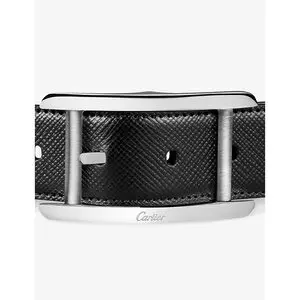 Cartier Tank De Reversible Leather Belt