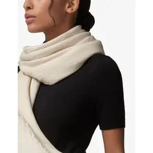 Cartier C De Wool And Silk-blend Shawl