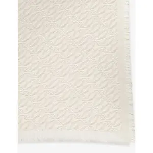 Cartier C De Wool And Silk-blend Shawl