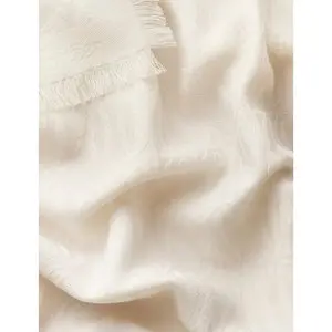 Cartier C De Wool And Silk-blend Shawl