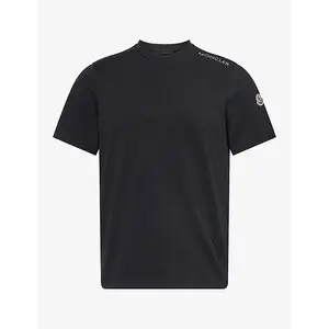Moncler Logoo-badge Cotton T-shirt
