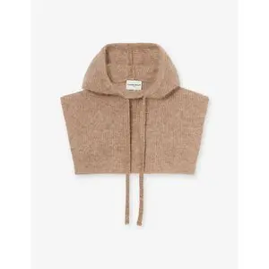 Claudie Pierlot Ribbed Wool-blend Balaclava