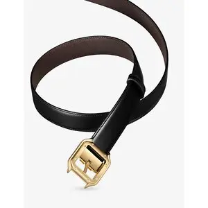 Cartier Santos De Reversible Leather Belt