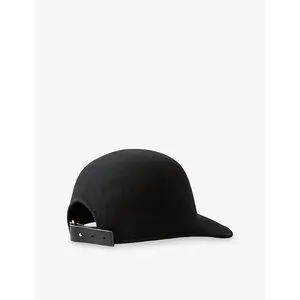 Claudie Pierlot Brand-appliqué Wool-felt Cap