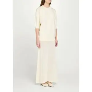 AEXAE Knitted Combo Maxi Dress