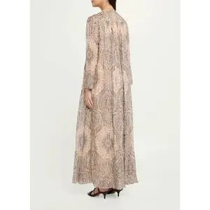 Zimmermann Ascent Stripe Silk Gown