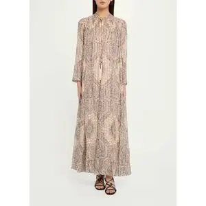 Zimmermann Ascent Stripe Silk Gown