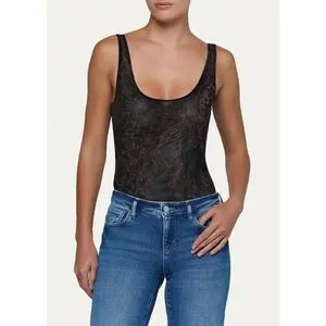 L'Agence Kalea Scoop-neck Bodysuit