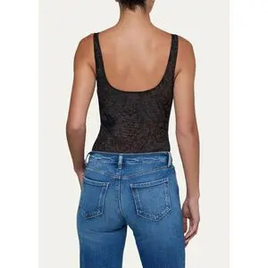 L'Agence Kalea Scoop-neck Bodysuit