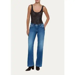 L'Agence Kalea Scoop-neck Bodysuit