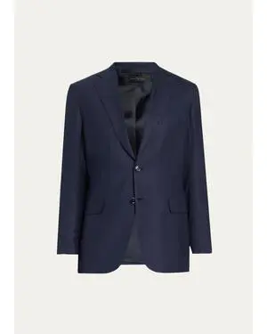 Brioni Wool-silk Suit - Blue