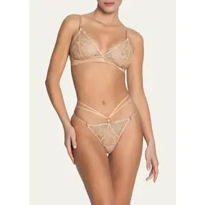 LISE CHARMEL Wireless Embroidered Triangle Bra