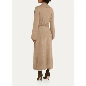 TOCCIN Edina Cashmere Shawl-collar Duster