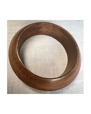 BEN-AMUN Wood Bangle - Brown