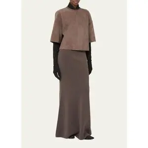 Max Mara Wool & Cashmere Knit Maxi Skirt